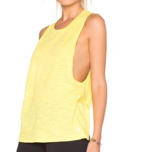 ALO Yoga | Tops | Alo Yoga Yellow Marina Tank Size Large New | Poshmark
